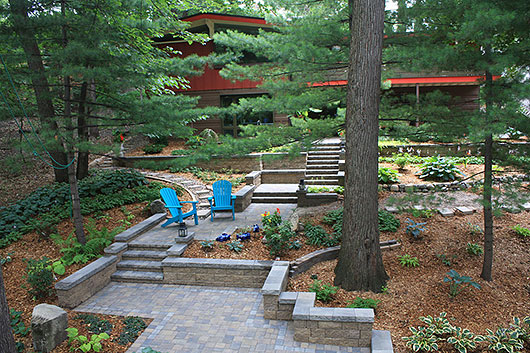 Building walls in the Mississippi bluffs – by Brenda Bredahl